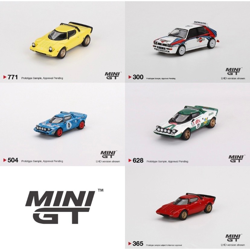 Lancia Model Cars Of All Kinds - High-End Model Cars With Scale 1:64 ...