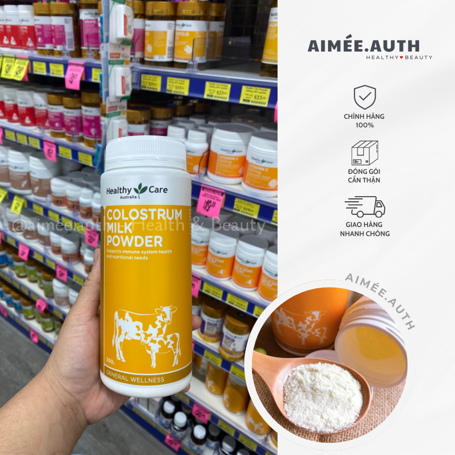 Healthy Care Colostrum Milk Powder Supports Strengthening Immunity ...