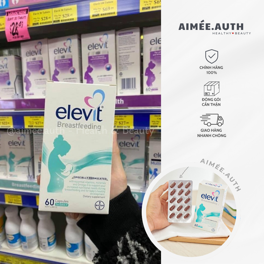 Postpartum Multivitamin & Breastfeeding Elevit Breastfeeding ...