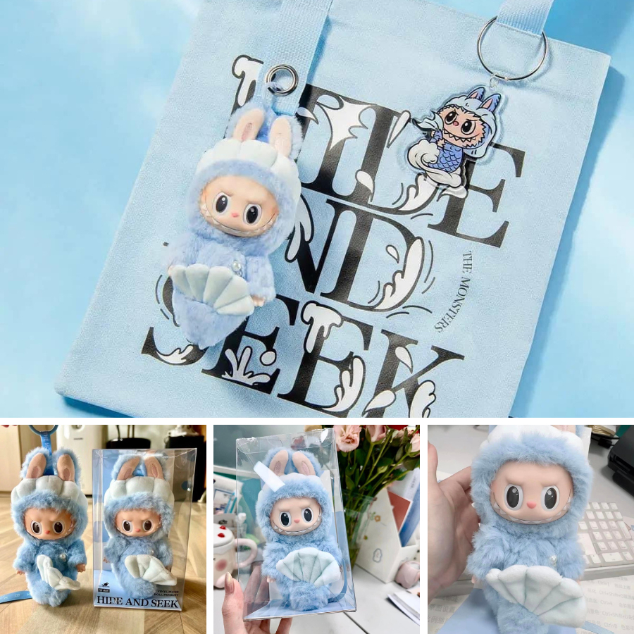 Labubu Hide And Seek In Singapore Series-Vinyl Plush Doll Pendant ...