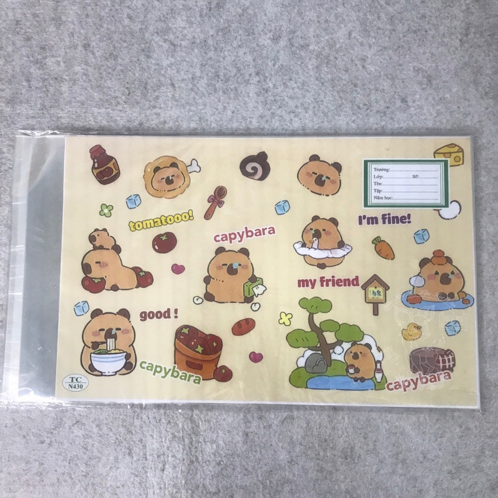 Capybara notebook cover, convenient notebook cover (random sample) (vpp ...