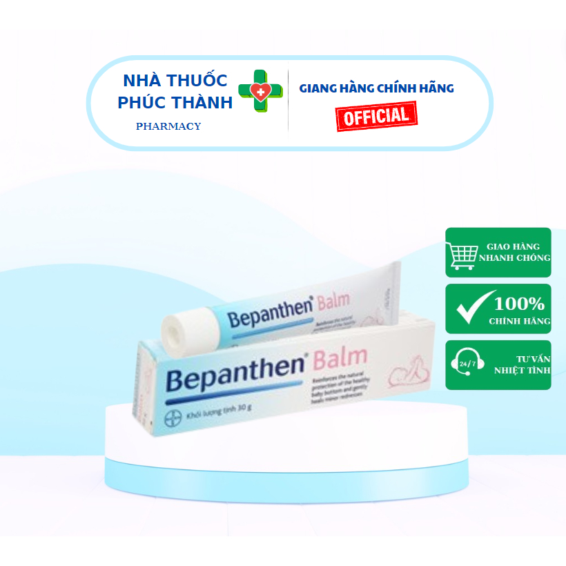 Bepanthen Balm Cream Prevents Diaper Rash, Skin Irritation For Babies ...