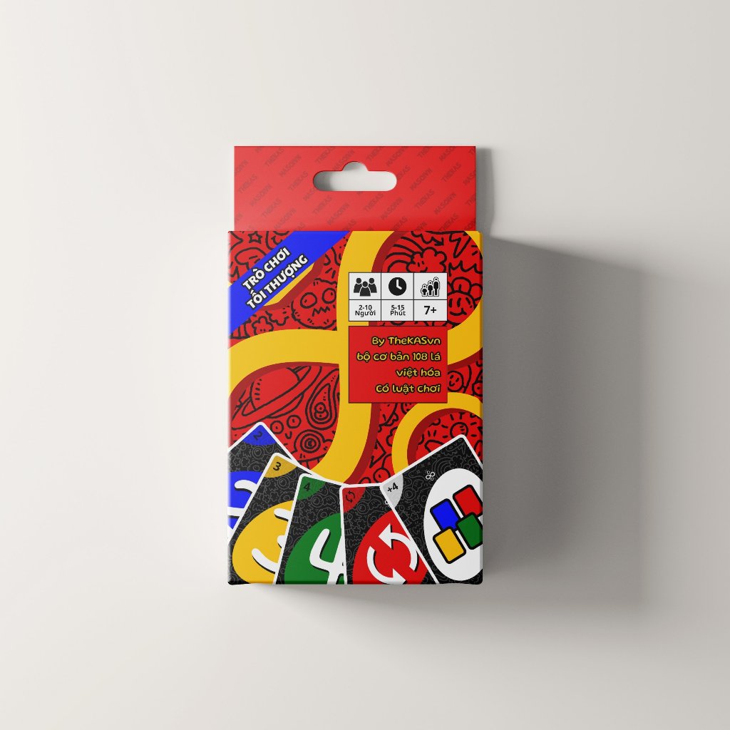 Basic Ultimate Game UNO Deck - THE KAS 108 High Quality Cards, Fun ...