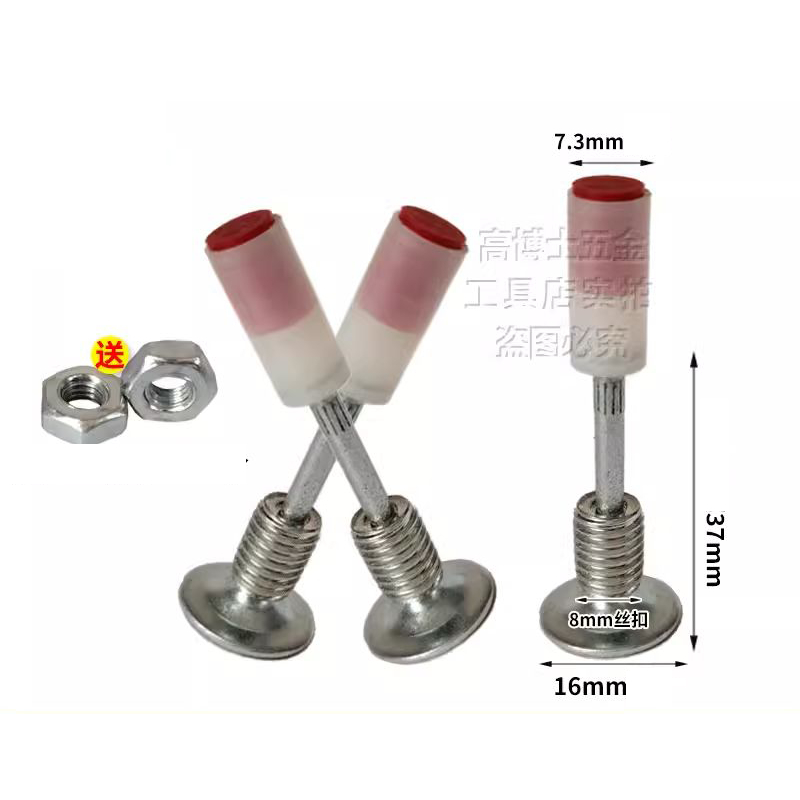 Integrated threaded screws for convenient, easy-to-use nail sewing ...