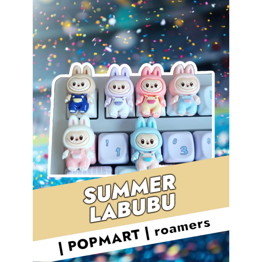 Keycap POPMART LABUBU SPECIAL MODEL MECHANICAL KEYBOARD BUTTON | Shopee ...