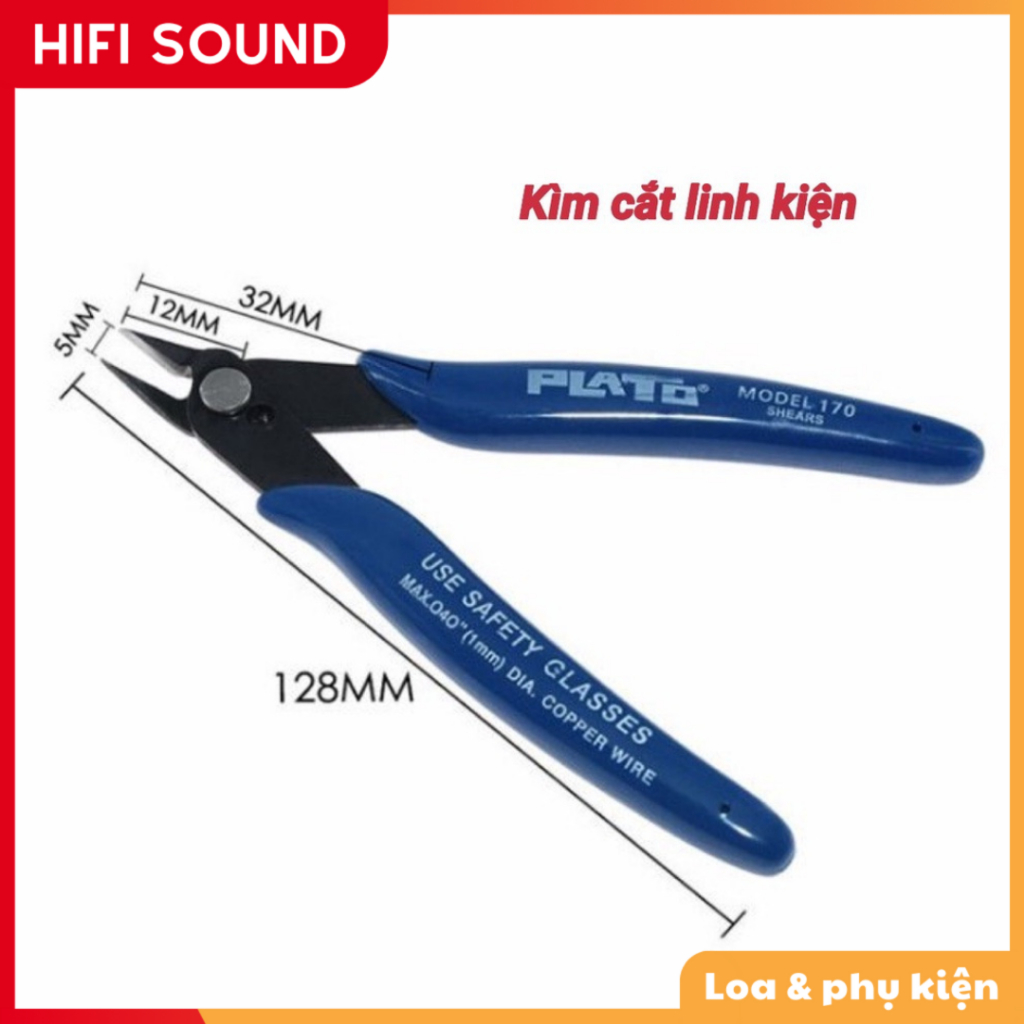 Plato Component Cutting Pliers 170 125mm (Genuine) | Shopee Malaysia