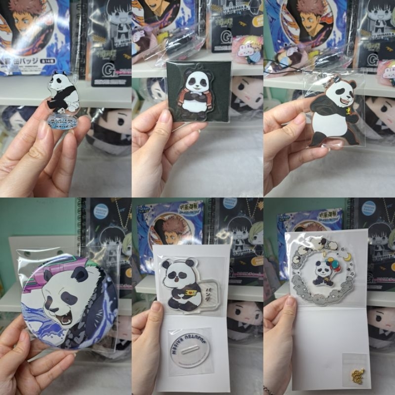 Standee, badge, key Panda [Yani Yaln] | Shopee Malaysia