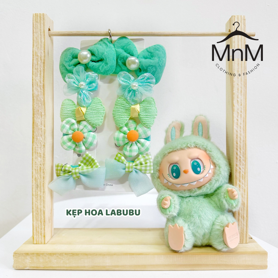 Labubu hair clip with many colors to match cute Labubu | Shopee Malaysia