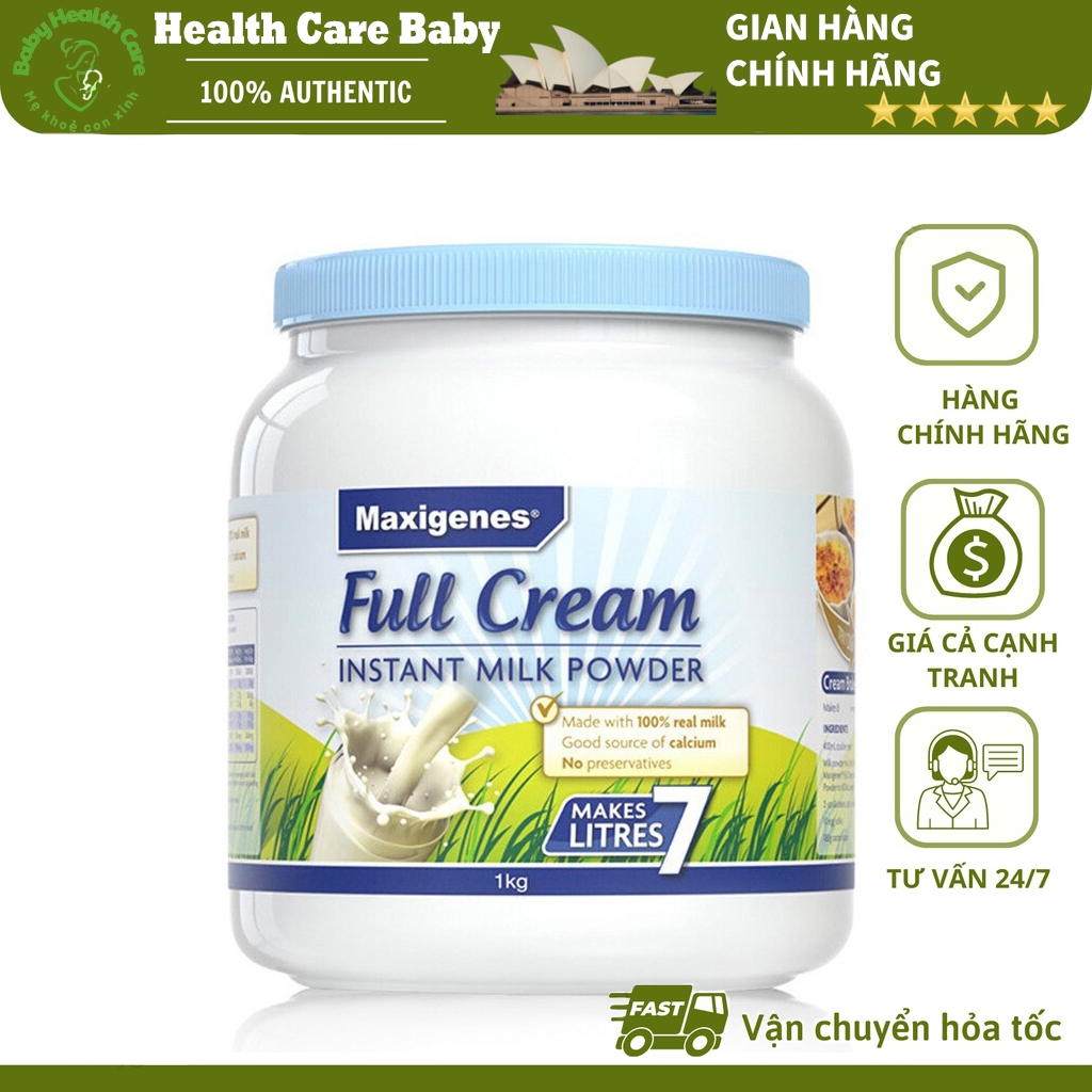 [HSD 3/2026] Maxigenes Full Cream Instant Milk Powder Australian ...
