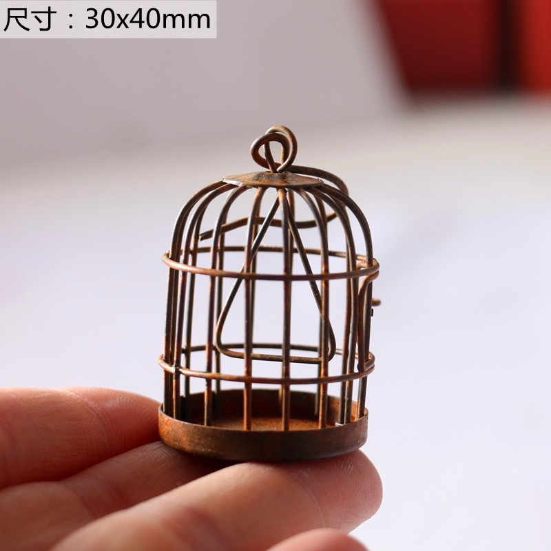 Rust imitation antique bird cage (Kt: 30*40mm) | Shopee Malaysia