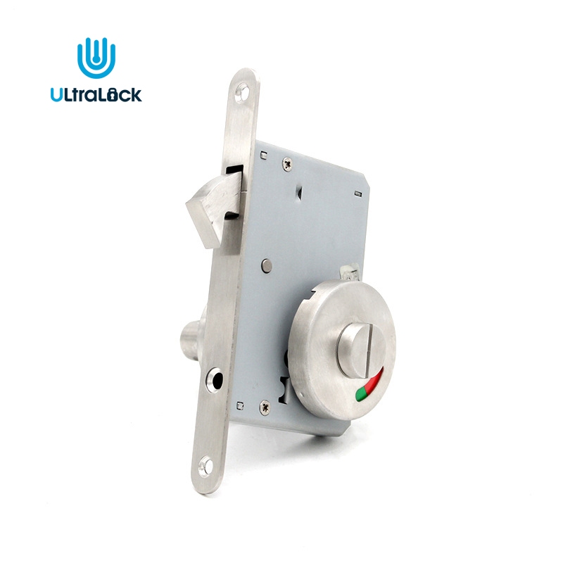 Hook lock for bathroom sliding doors, partitions, keyless type, with ...