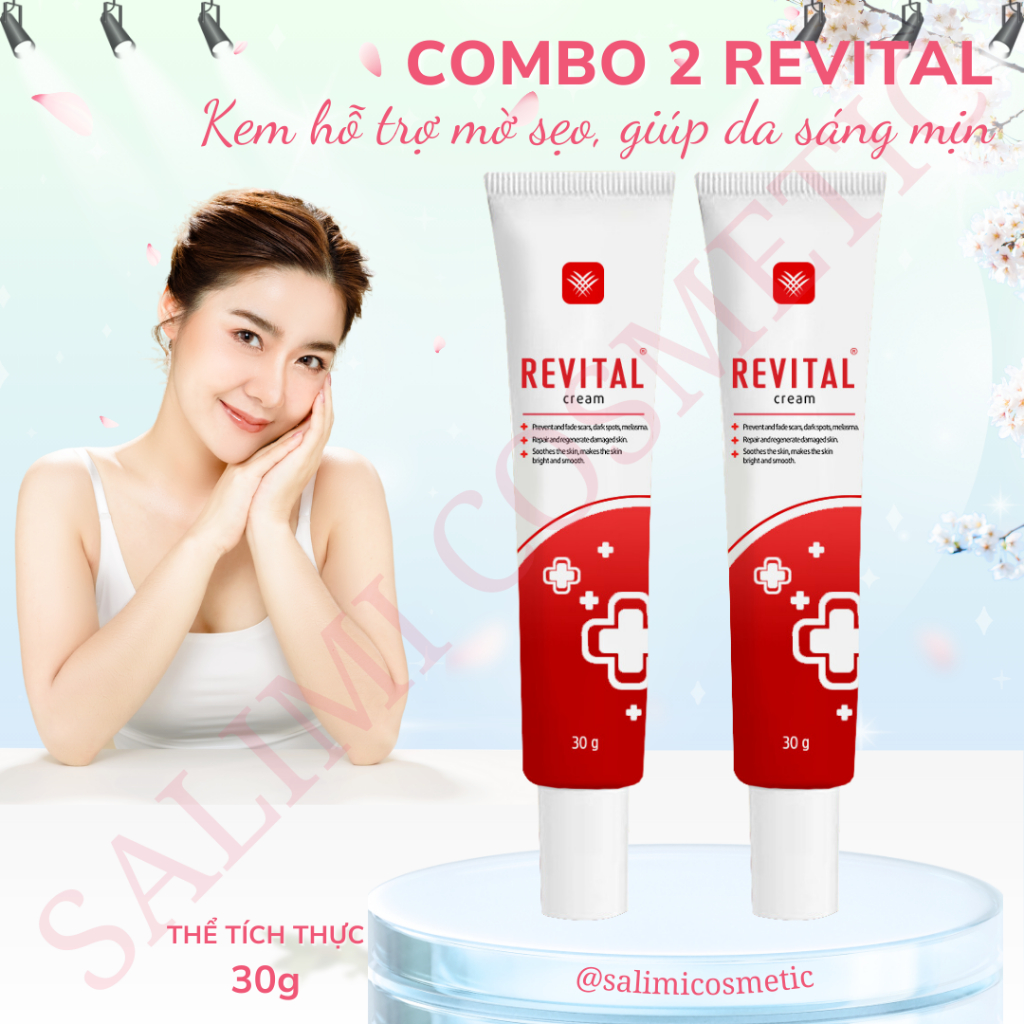 Combo 2 Tubes of REVITAL Scar Fade Cream, Supports Scar Fade, Helps ...