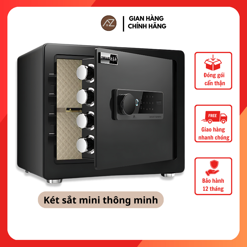 Smart Mini Safe with Fingerprint Password Lock, High Quality Fireproof ...