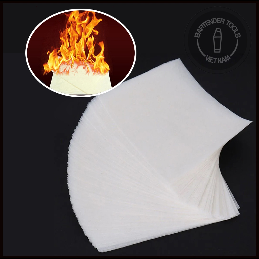 Magic Paper Dissolves Without Ash When Burning 20x25cm | Shopee Malaysia
