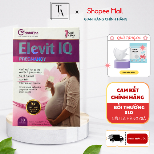 Elevit IQ - Supplement Vitamins And Minerals, Improve Anemia Due To ...