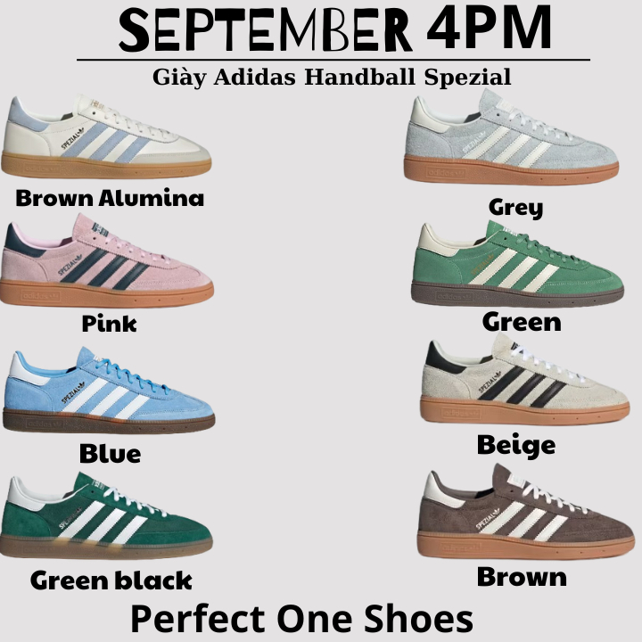 Adidas Men's and Women's Fashion Handball Spezial Shoes - Navy Blue ...