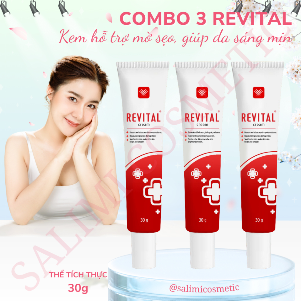 COMBO 3 Tubes of REVITAL Scar Fade Cream, Fade Keloid Scars, Help ...