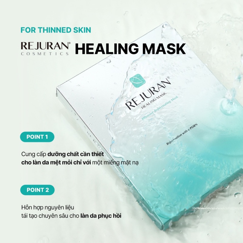 Rejuran Healer Healing Mask Turnover Mask - Brightening - Restoring ...