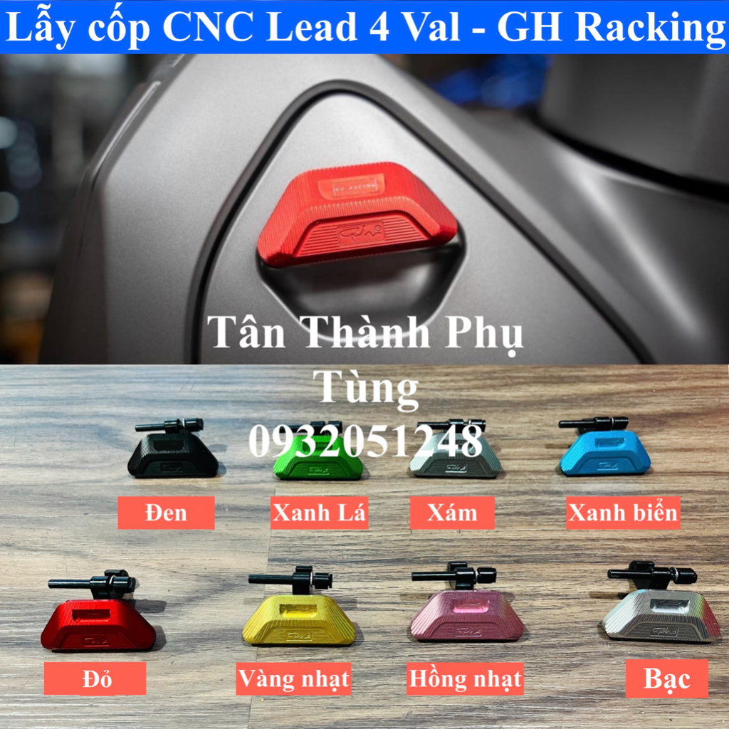 Trunk Lever, Trunk Open Button Lead 4 Val 2022- 2024 CNC GH Racing ...