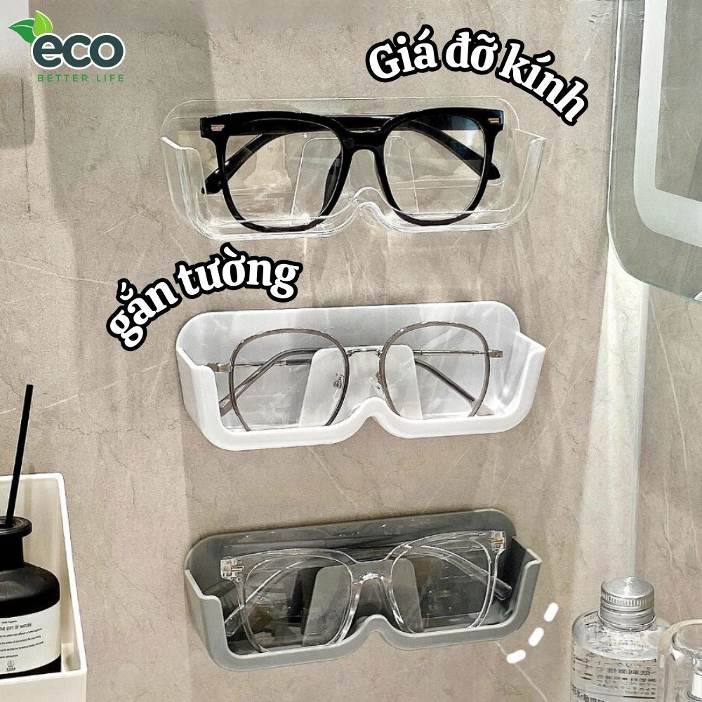 Eco wall-mounted glasses holder without drilling, convenient ...