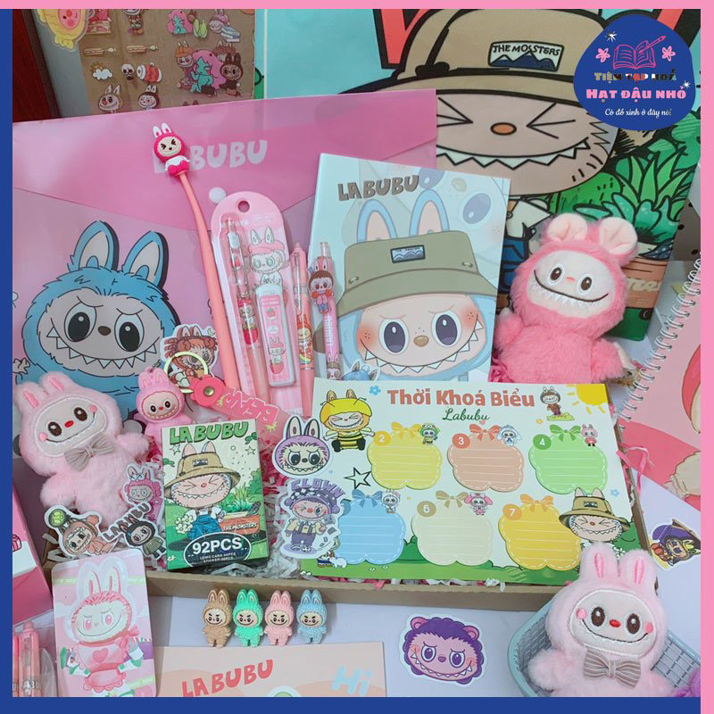 Labububu BOX - cute Labubu School Supplies Set Piece - Taphohatdaunho ...