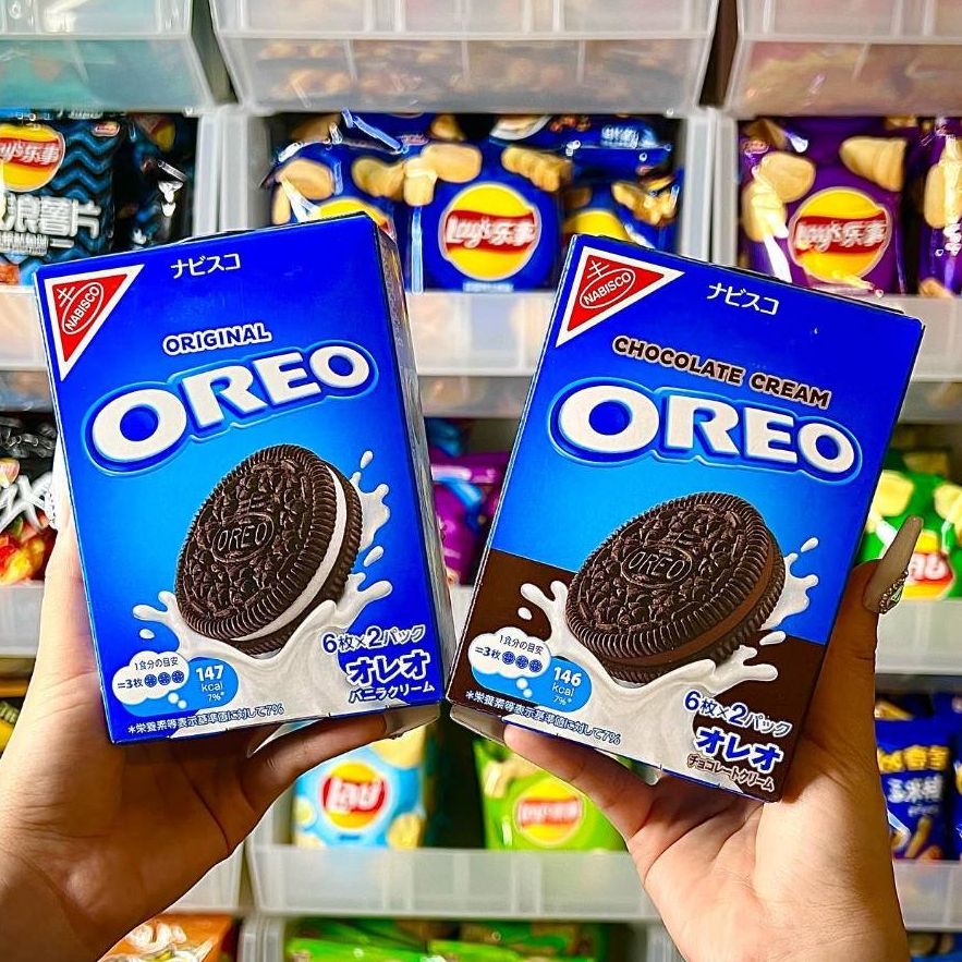 Oreo Cookies with Chocolate and Vanilla Cream 116g - Japan | Shopee Malaysia