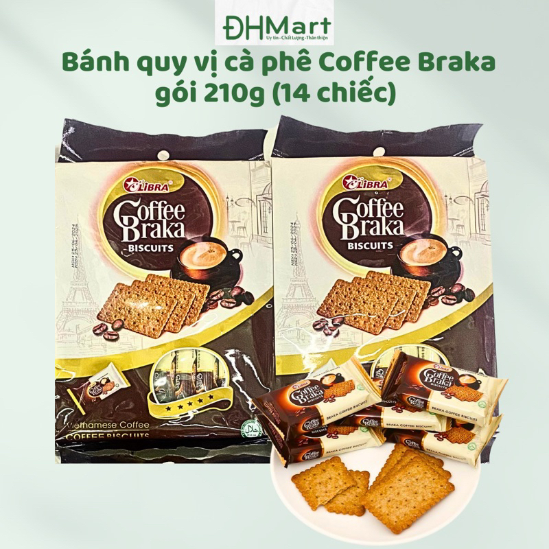 Libra Coffee Braka Coffee Flavored Cookies - Coffee Cookies 210g pack ...