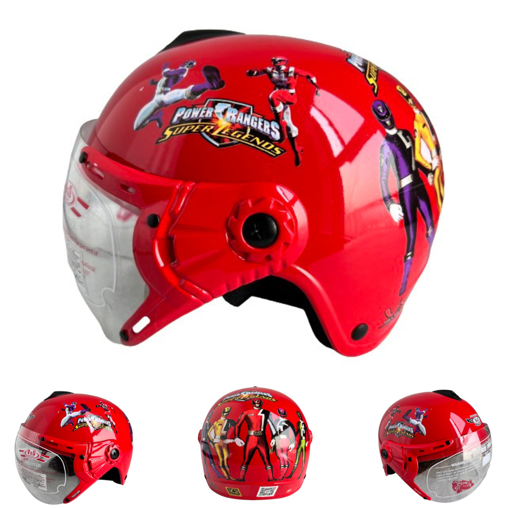 Genuine V&S HALF-HEAD CHILDREN'S HELMET WITH WINDSHIELD SUITABLE FOR ...