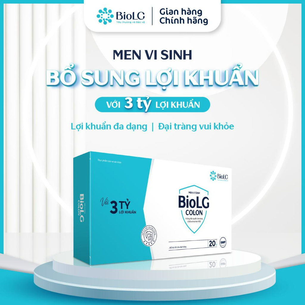 Biolg Colon probiotics help reduce symptoms of abdominal pain, good for ...
