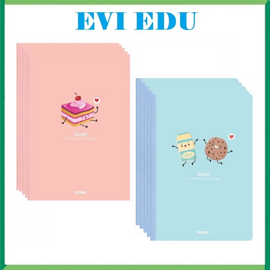 Load of 4 notebooks with horizontal lines and dots sewn at the spine ...