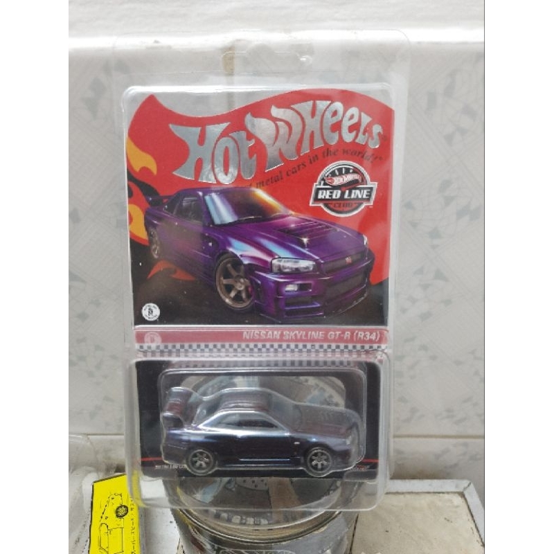 SUPER PRODUCT 2024 HOT WHEELS RLC NISSAN SKYLINE GTR R34 MIDNIGHT ...