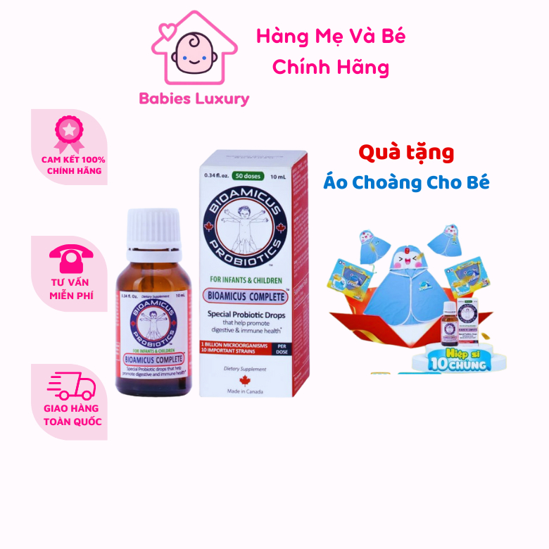 Bioamicus Complete 10 Strains Probiotics - 10ml Bottle | Shopee Malaysia