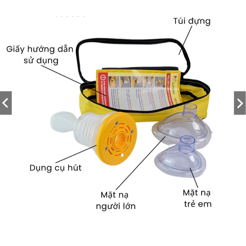 First aid equipment for people with suffocation due to foreign objects ...