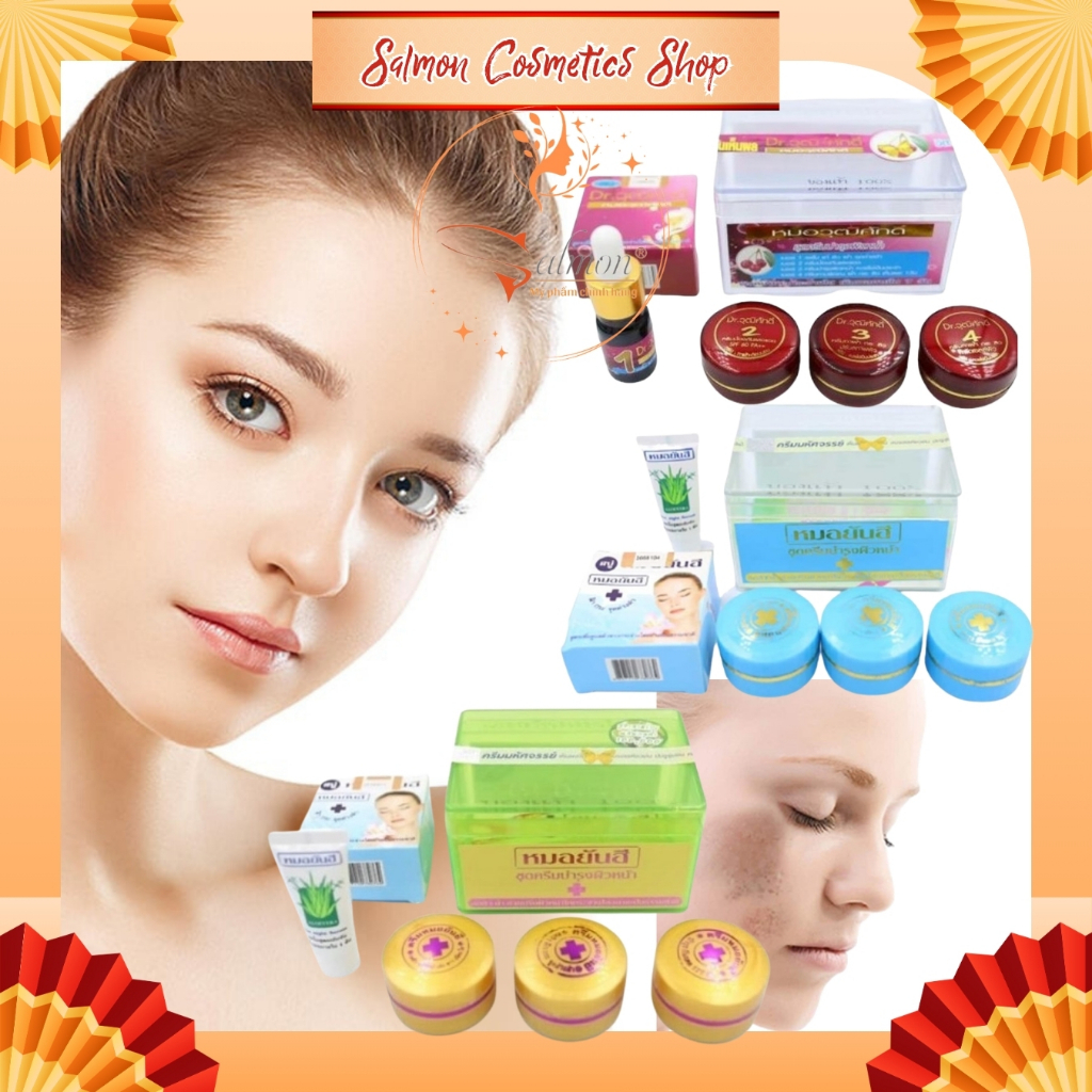 (100% Genuine) Yanhee Thai Product Set with 5 Intensive Skin Care ...