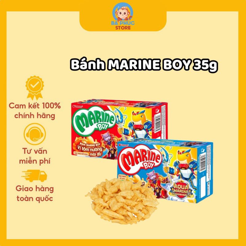 Marine BOY Cake 35g Cake with 16 unique sea creatures | Shopee Malaysia