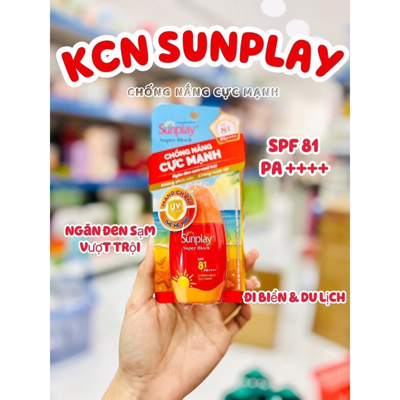 [Genuine] Sunplay Super Block SPF 81, PA++ + 30g 70g | Shopee Malaysia