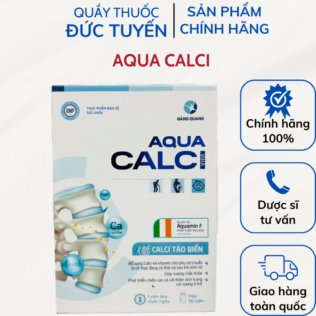 Aqua Calcium Calcium From Seaweed Helps Strong Bones and Teeth Supports ...