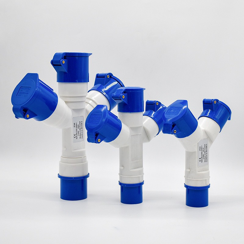 Industrial Plug Socket Split 2 Split 3 1Phase 16A 32A | Shopee Malaysia