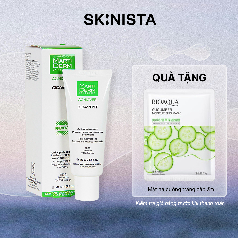 Acne Reduction Cream & Dark Spots - MartiDerm Acniover Cicavent 40ml ...