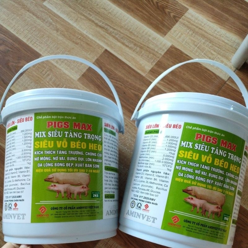 2 Super Fat Bucket Of 2kg Beef Buffalo Pig Hatching Shoulders, Thighs ...