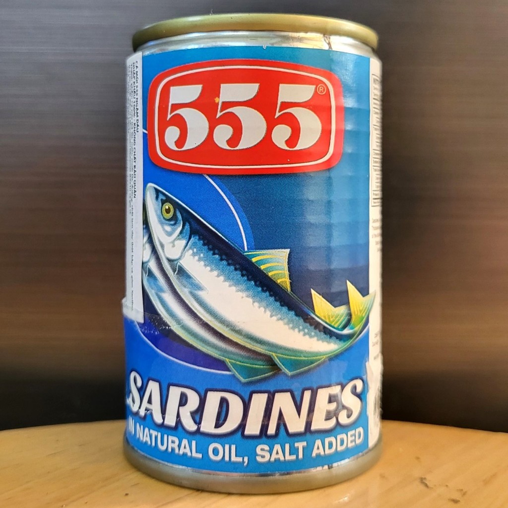 555 - 155g Cans - Fish Salt Soaked in Oil / PHILIPPINES / Sardines in ...
