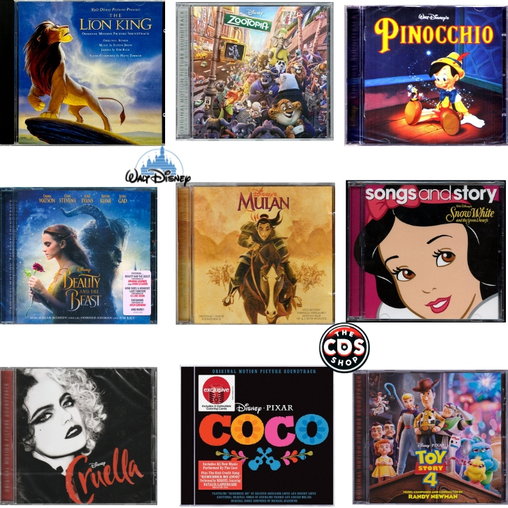 Genuine DISNEY, DREAMWORKS movie music Album (Cd ost) | Shopee Malaysia