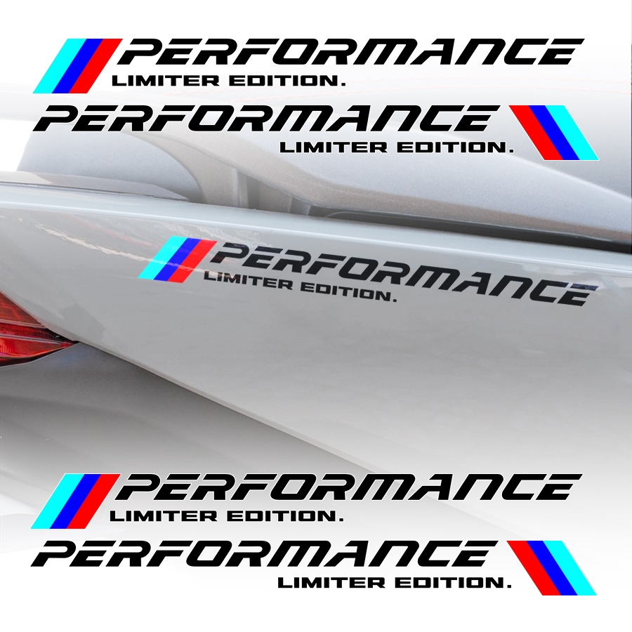 Performance car stickers for many car models made of PVC material with ...