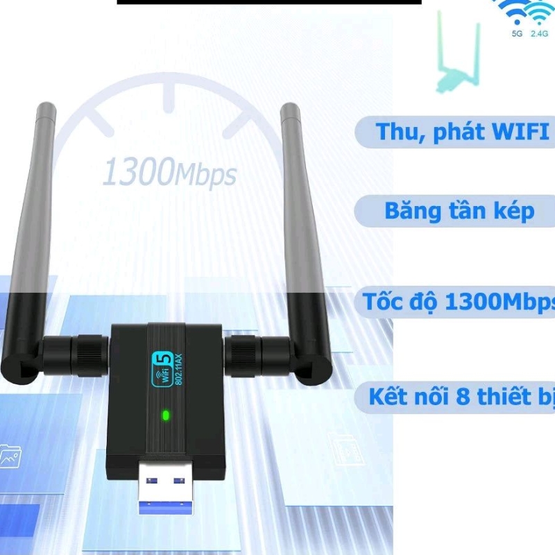 Wifi5 Computer Wifi Receiver and Transmitter, High Speed Wifi Router ...