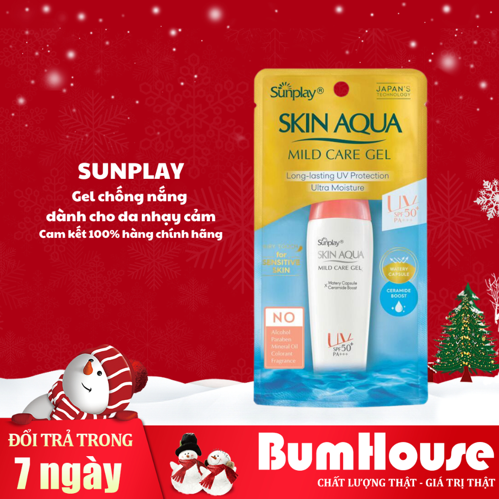 Skin Aqua Sunscreen For Sensitive Skin Gel Daily Use Sunplay Skin Aqua ...