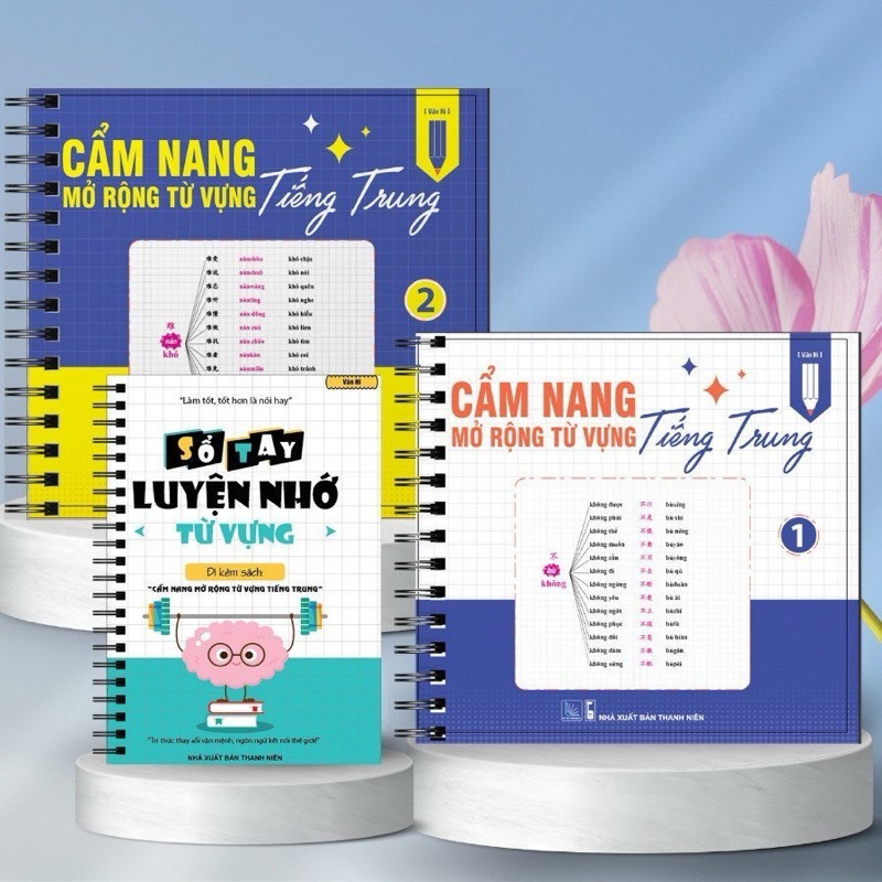 Book - Chinese vocabulary expansion handbook set with memory practice ...