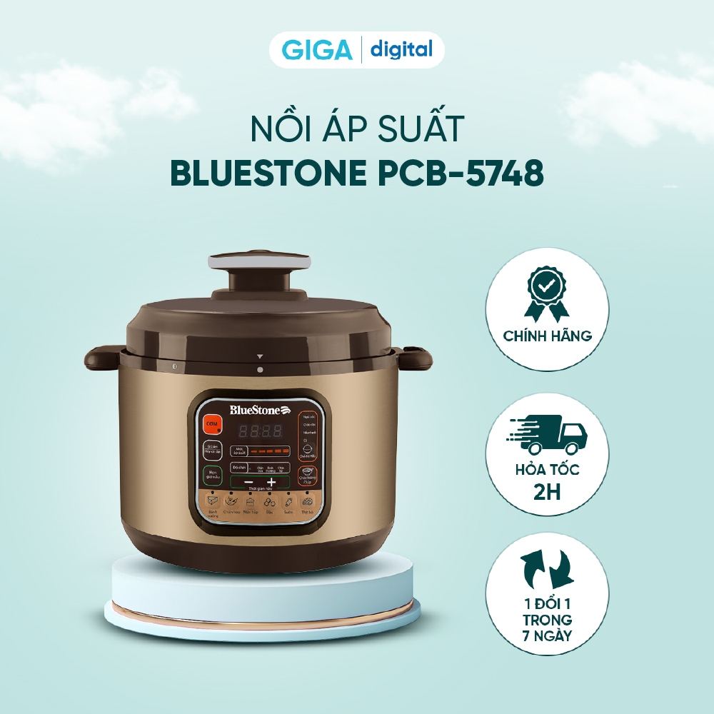 Bluestone PCB-5748 5L Pressure Cooker - Capacity 900W - 12 cooking ...