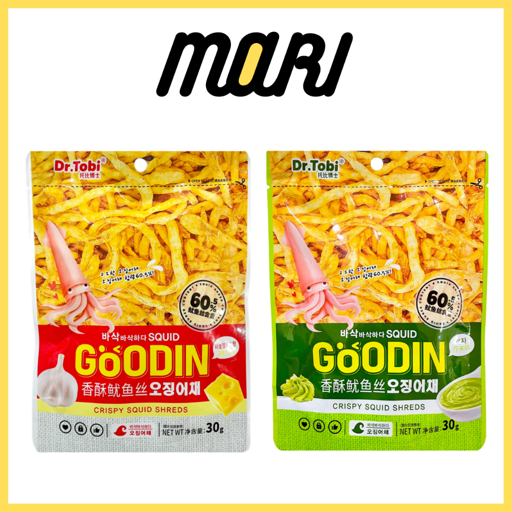 Goodin crispy shredded squid with garlic butter/mustard flavor, 30g ...