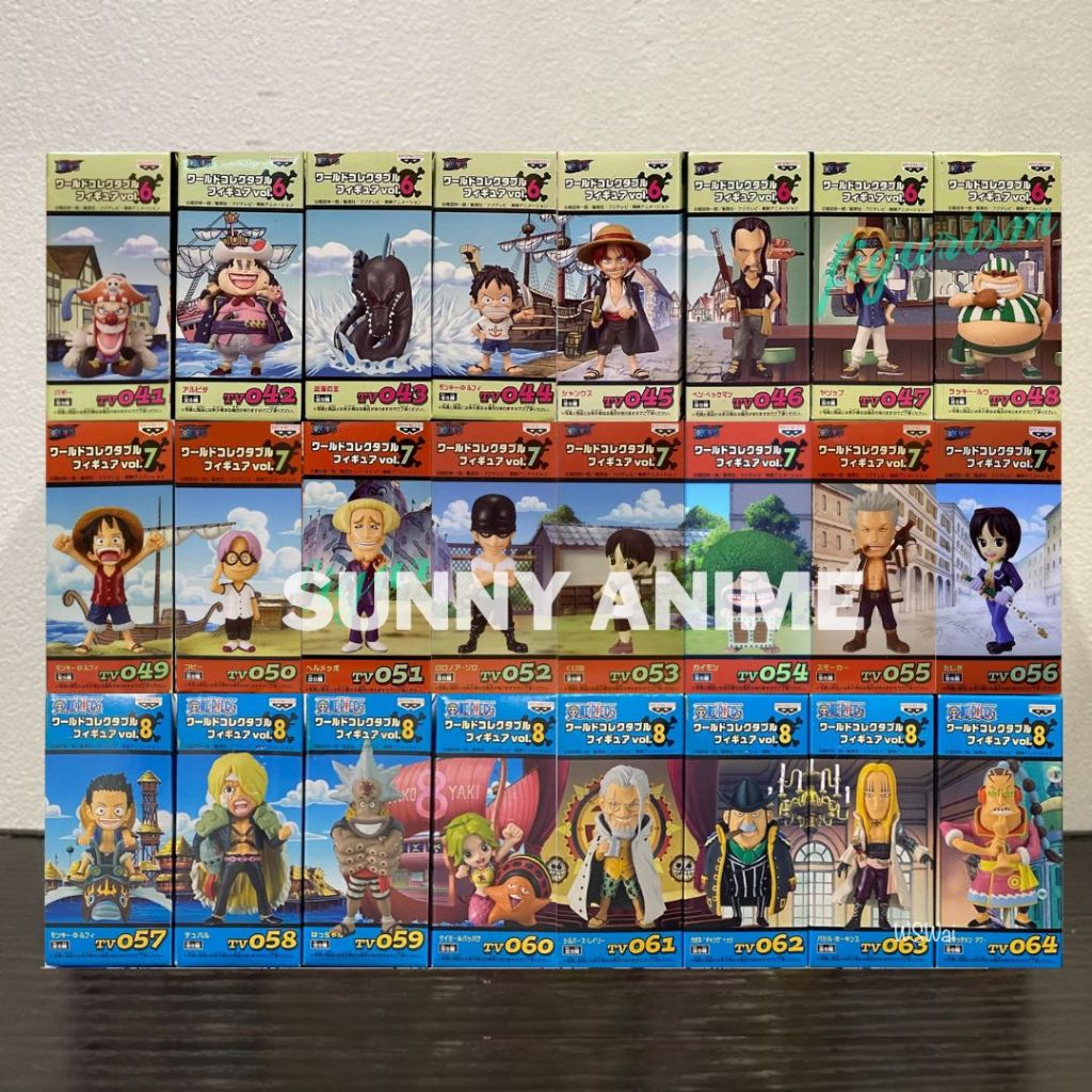 Genuine One Piece Model - Vol.6 - Vol.7 - Vol.8 wcf - Onepiece wcf Model | Shopee Malaysia
