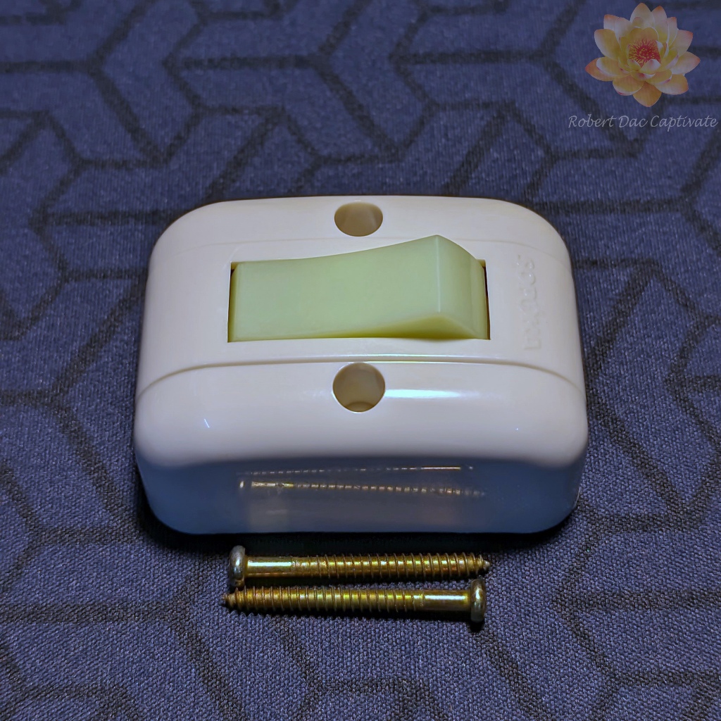 Luminous Floating Electrical Switch (Single Floating Switch) | Shopee ...